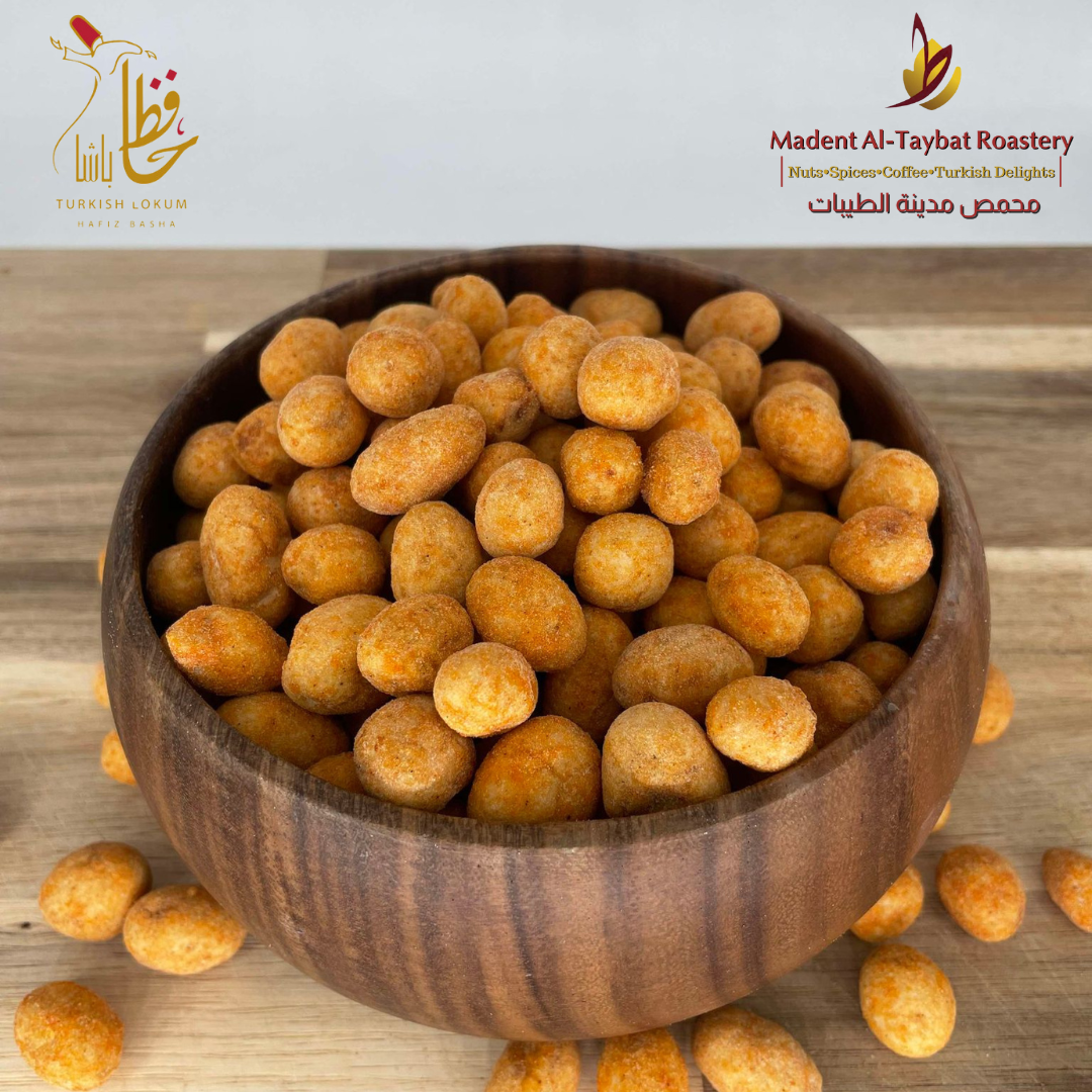 Roasted Cheese Coated Peanuts – Madent Al-Taybat Roastery
